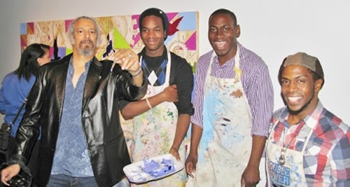 Working In Progress Paint by Number Mural Is Complete – Cedric Michael Cox